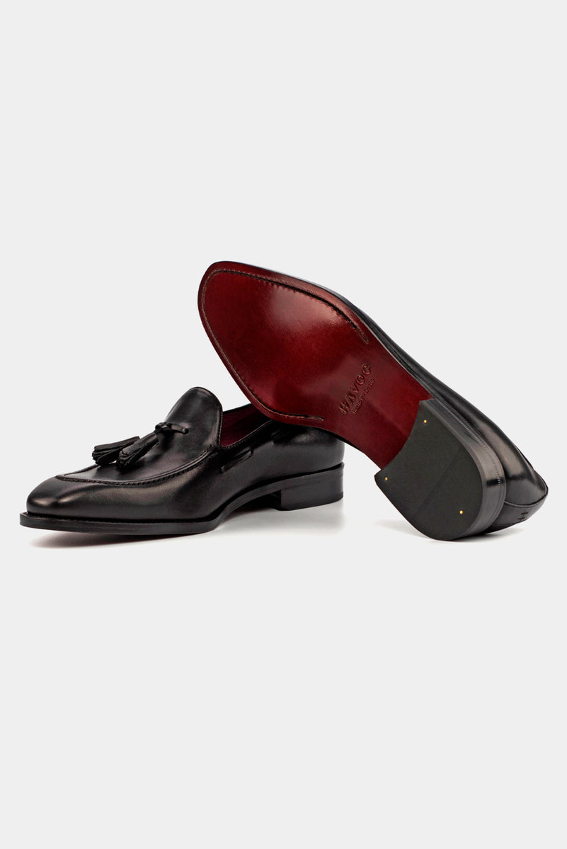 ZAPATO LOAFER PIEL CALF NEGRA – Havoc